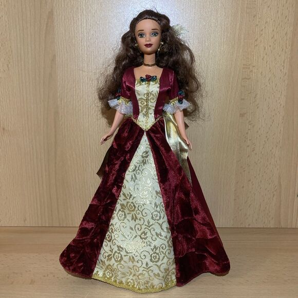 Disney | Toys | 997 Disney Holiday Princess Beauty The Beast Barbie ...